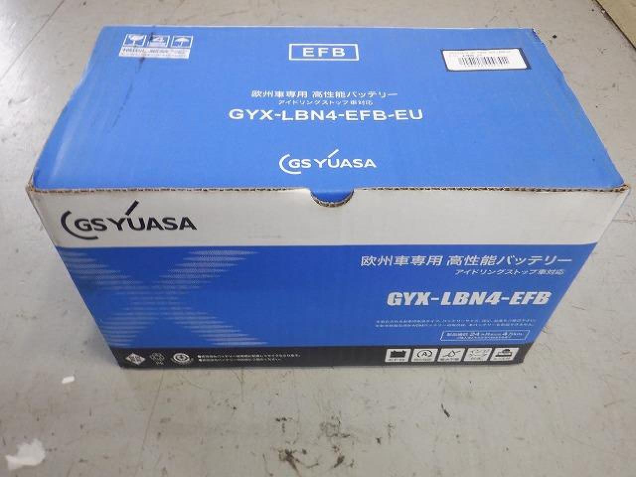 GS YUASA GYX-LBN4-EFB-EU | カー用品 メンテナンス バッテリーを通販で購入する | 中古カー＆バイク用品の販売ならアップガレージ