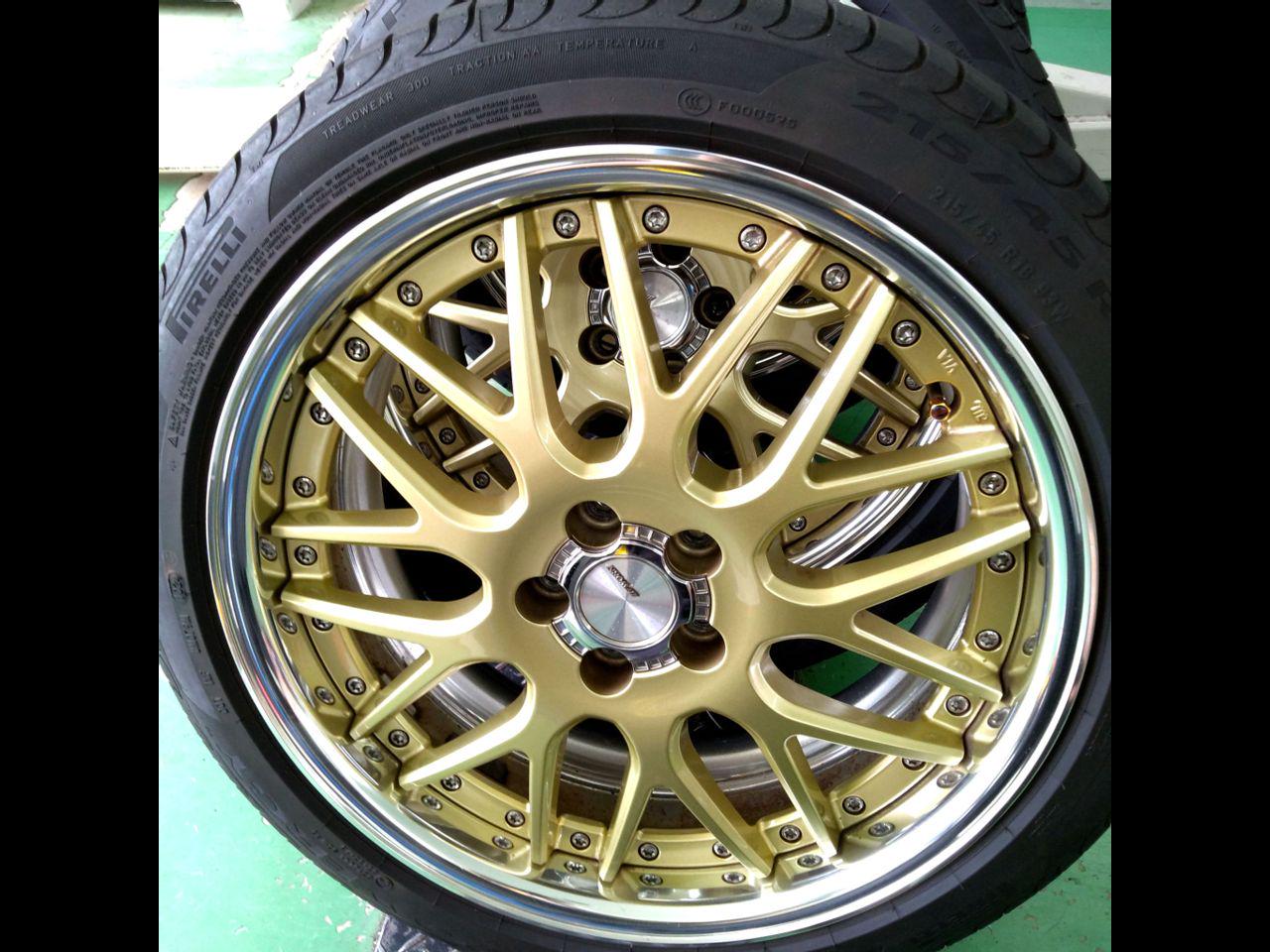 【WORK(ワーク)】LANVEC(ランベック) Lanvec LM1+PIRELLI POWERGY | カー用品 タイヤホイールセット 18インチタイヤホイールセットを通販で購入する ...
