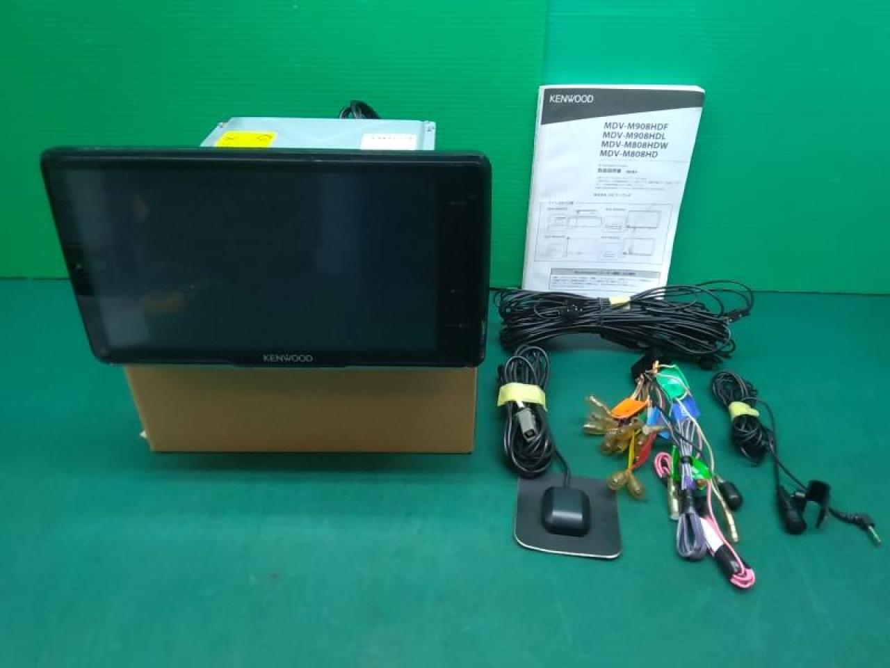 【KENWOOD】MDV-M908HDF | カー用品 カーナビ(地デジ） AV一体メモリーナビ（地デジ）を通販で購入する | 中古カー ...