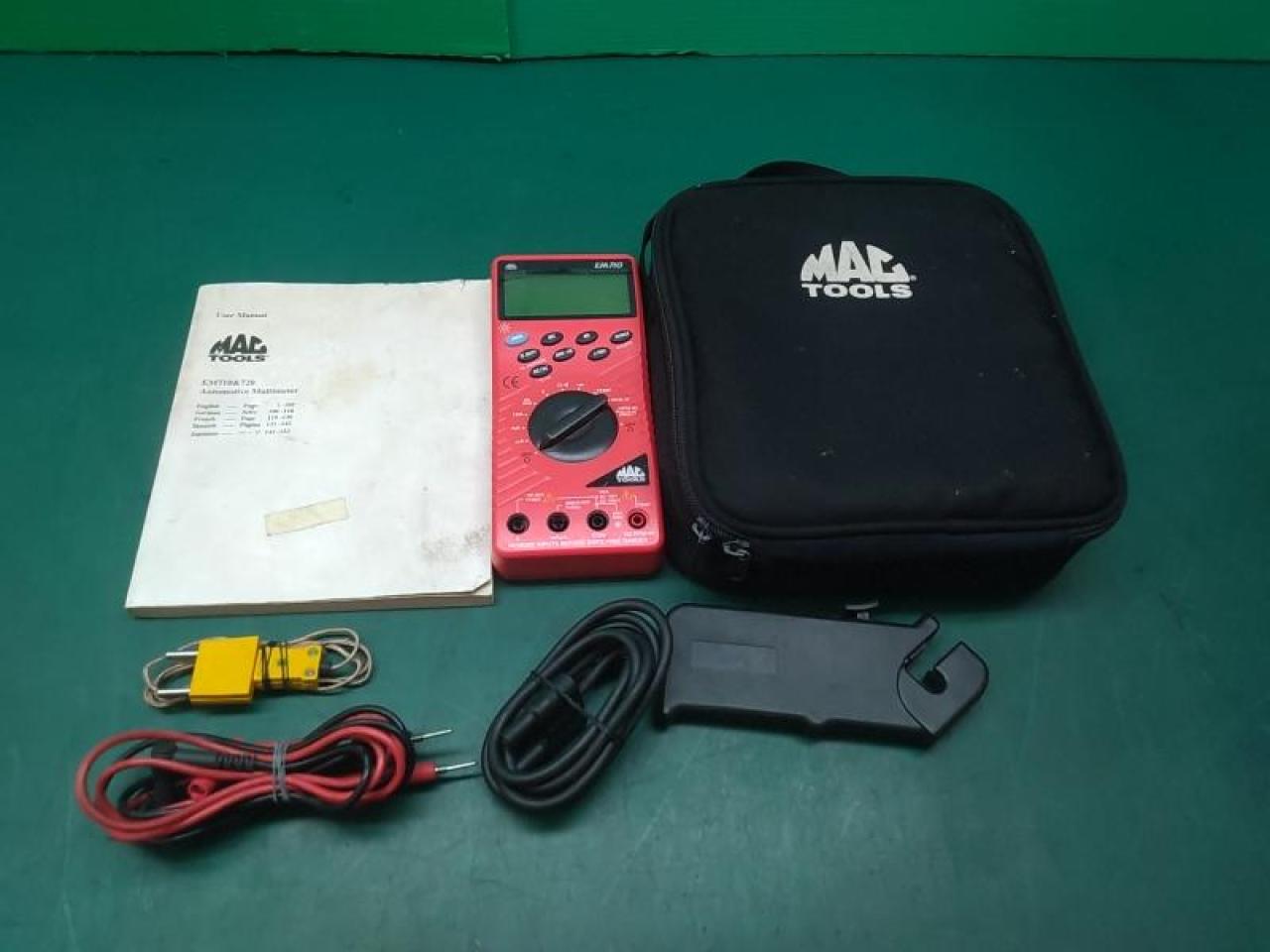 【MAC TOOLS】デジタルマルチメータ EM710 | カー用品 メンテナンス 工具を通販で購入する | 中古カー＆バイク用品の販売なら ...