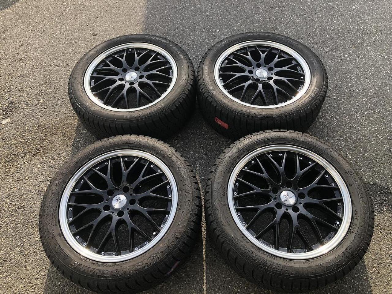 【BADX】632 LOXARNY LOXARNY MULTI FORCHETTA (5HOLE)+【GOODYEAR】ICENAVI 6 235/50R18 4本セット | カー用品 ...