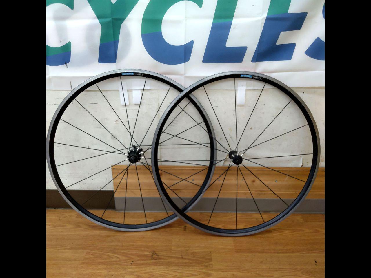 SHIMANO(シマノ) WH-R550 700Cアルミクリンチャーホイール 前後セット | ホイールを通販で購入する | 中古自転車・自転車 ...