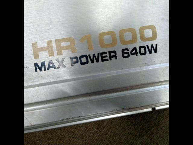 ワケアリ BM-BOSCHMANN BOMBER HR1000 2chアンプ | わけあり | アップガレージ 埼玉西浦和店 | カー用品 ...
