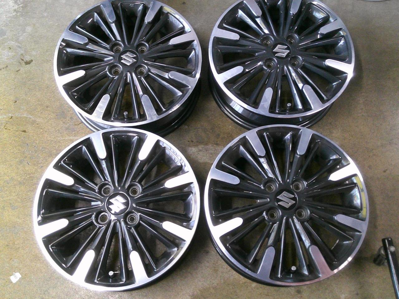 SUZUKI MK53S スペーシアカスタム純正 (X09006) | カー用品 アルミホイール 15インチホイールを通販で購入する | 中古カー＆バイク用品の販売ならアップガレージ