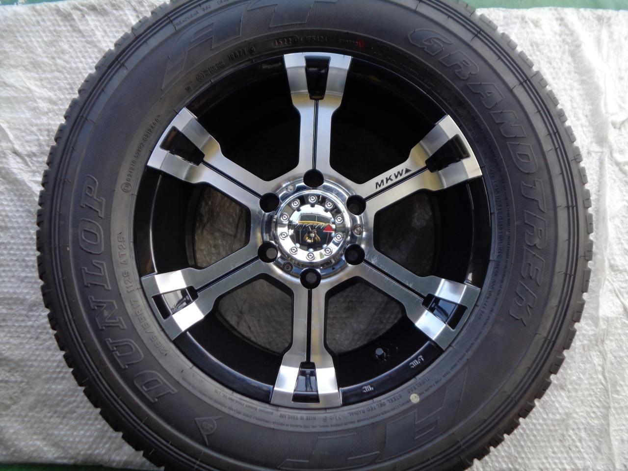 TRISTAR INTERNATIONAL(トライスターインターナショナル) MKW(エムケーダブリュー) MK-36 (16-18inch) + DUNLOP(ダンロップ ...