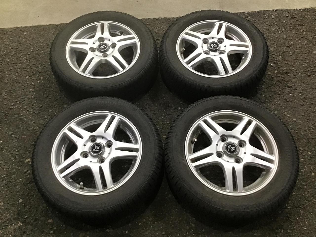 Cegreeツイン5本スポークホイール+TOYO GARIT G4 | カー用品 スタッドレスタイヤホイールセット 13インチスタッドレスタイヤホイールセットを通販で購入する | 中古カー ...