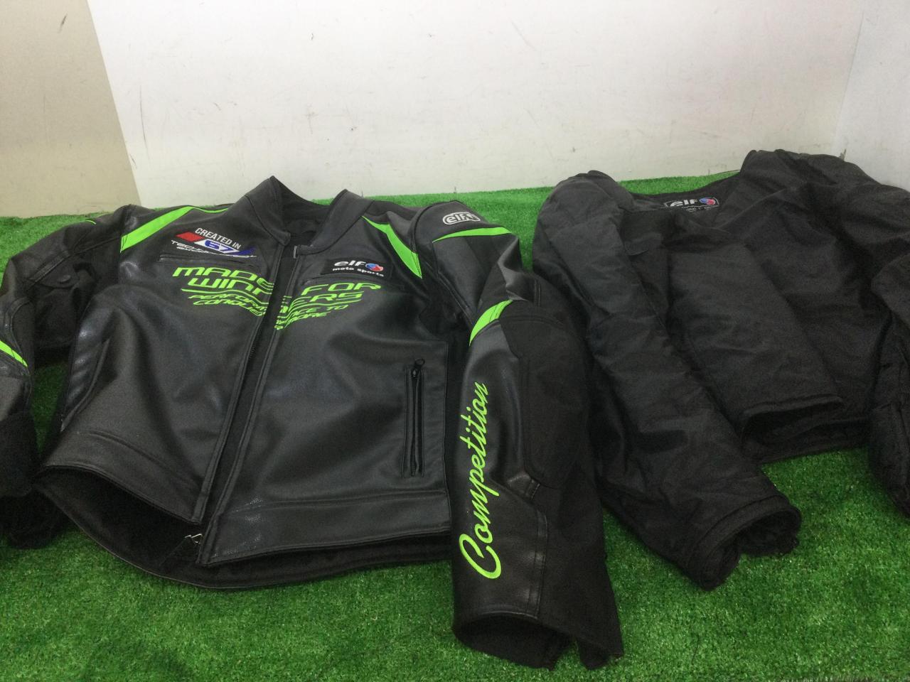 elf [EJ-W108]エボルツィオーネPUレザージャケット | バイク用品 ウエア ジャケット(二輪)を通販で購入する | 中古カー＆バイク用品の販売ならアップガレージ