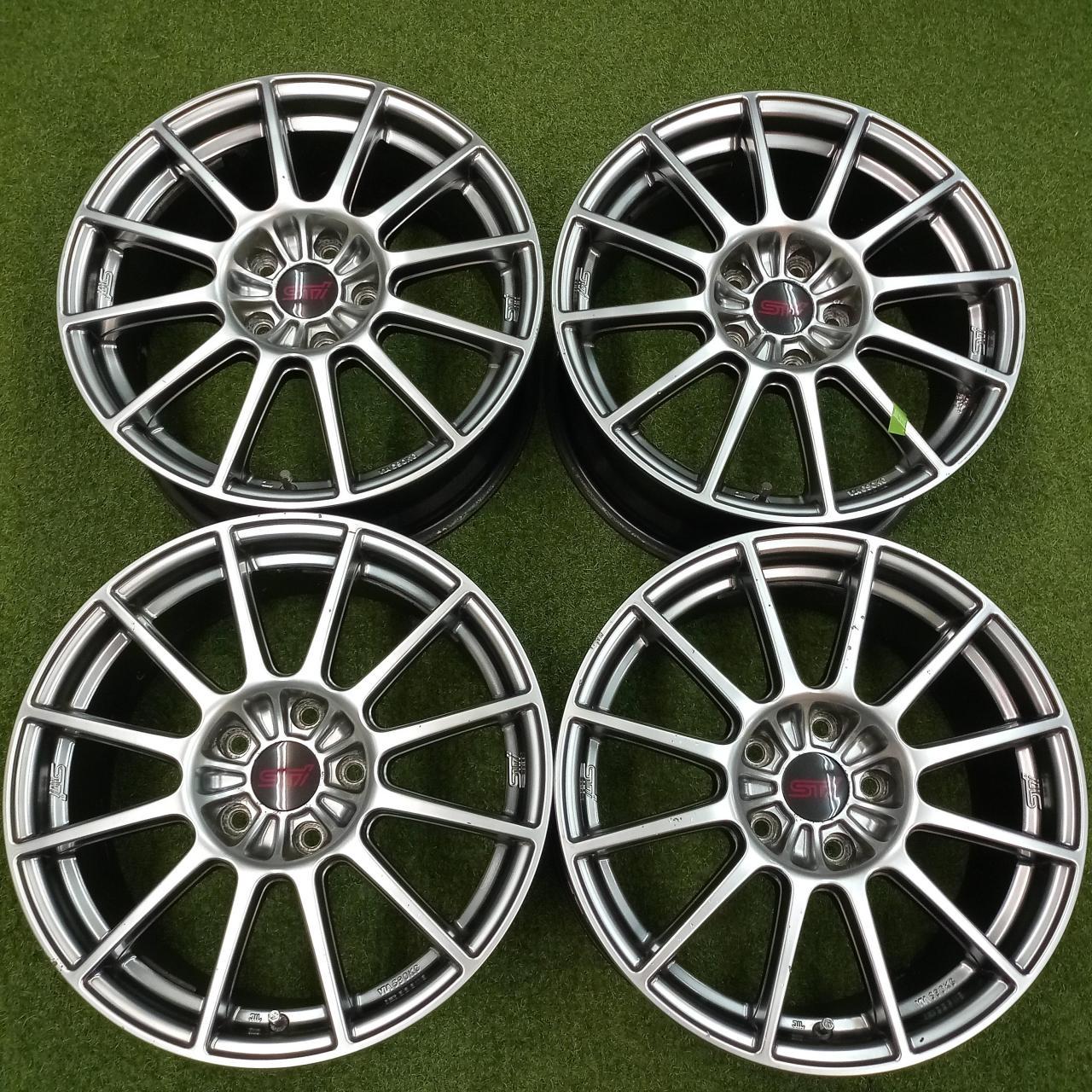 SUBARU(スバル純正) STI インプレッサ(GDB) 純正オプション 12本スポークアルミホイール | カー用品 アルミホイール 17インチホイールを通販で購入する | 中古カー＆バイク ...