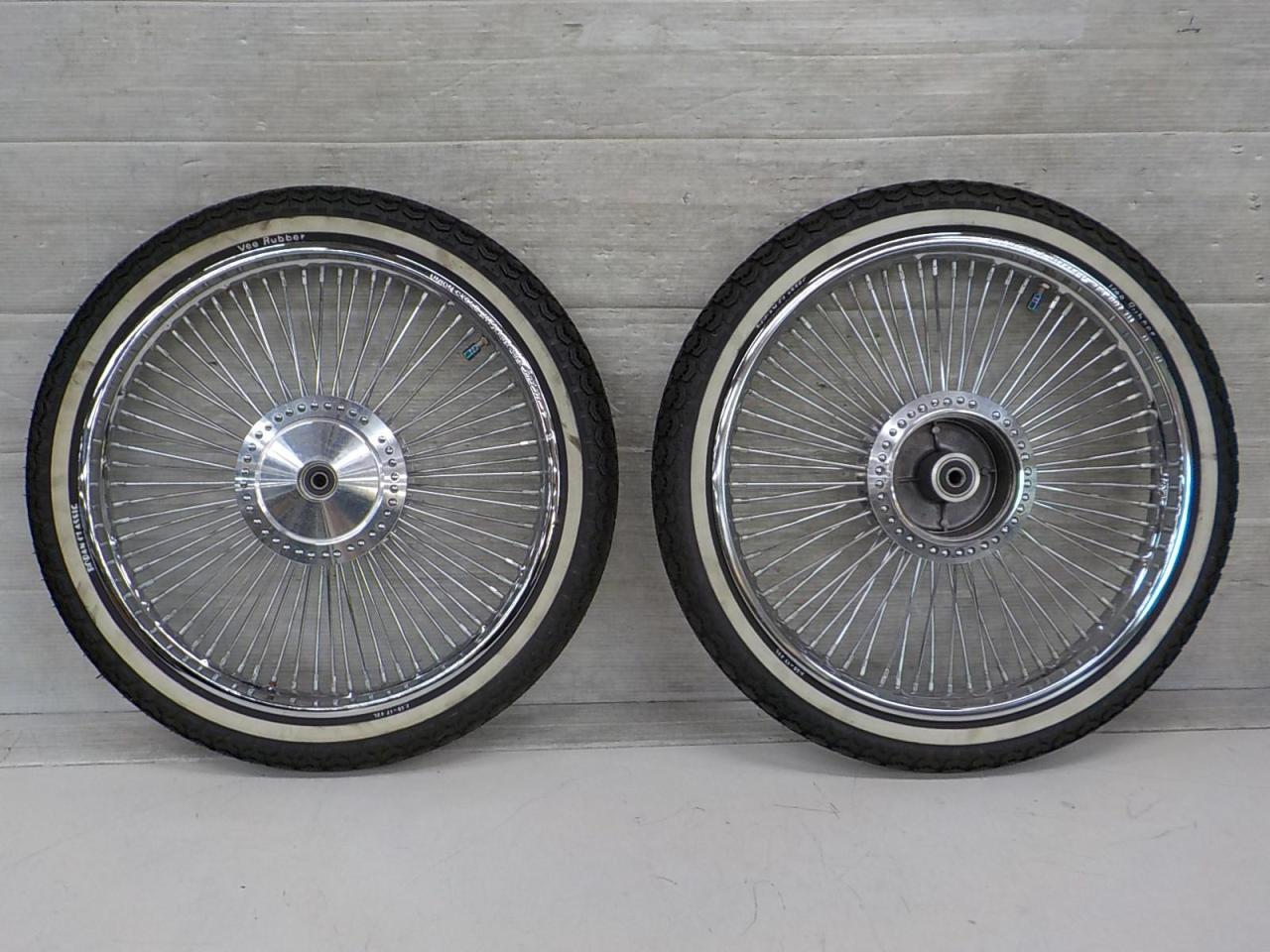 UNION CYCLE(ユニオンサイクル) スポークホイール前後セット スーパーカブ/JA10にて使用 | バイク用品 ホイール・タイヤ ...