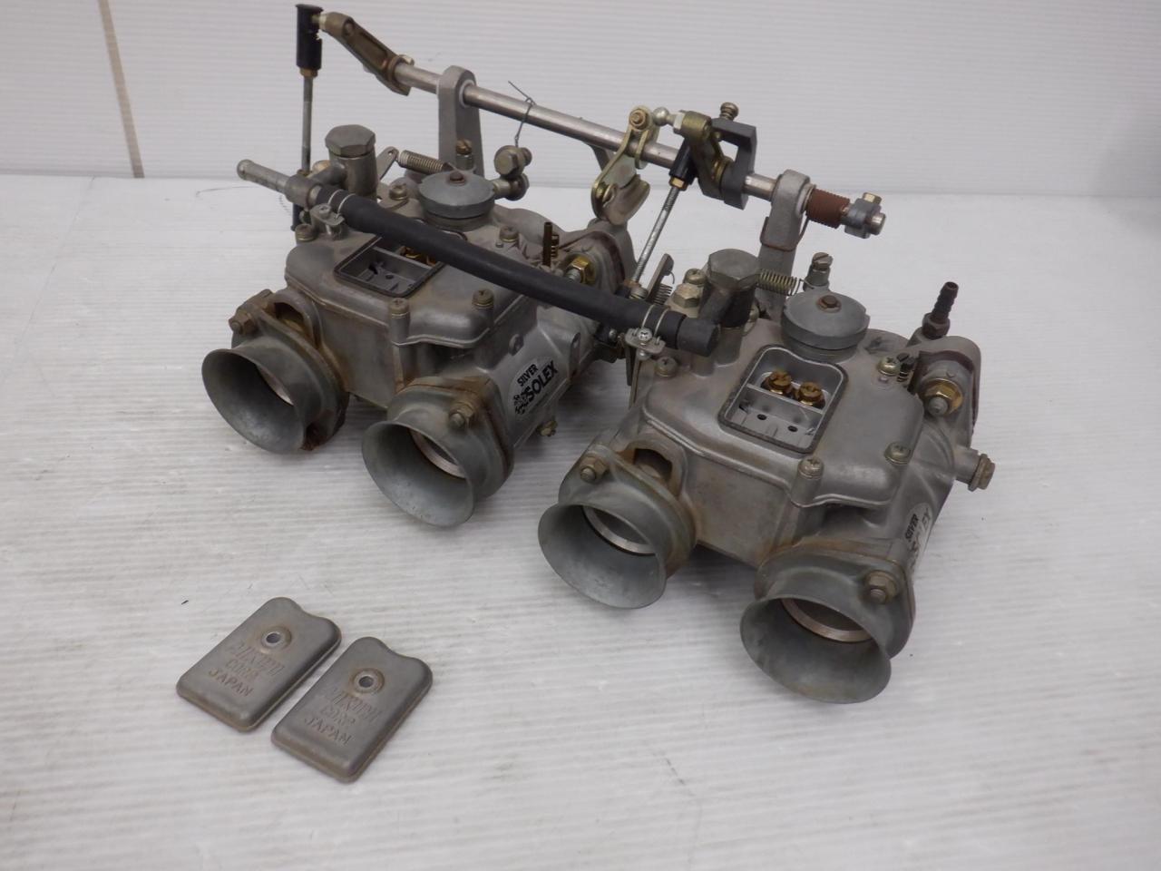☆値下げしました!!☆トキワ気化器工業 SILVER SOLEX キャブレター N40PHH TYPE-4 Φ40 インマニ付 スターレット ...