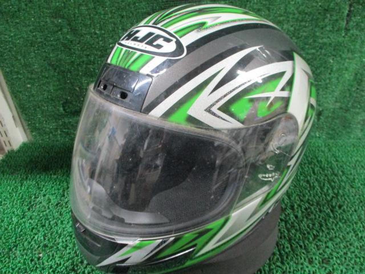 【HJC】CS-12 Format フルフェイスヘルメット グリーン サイズ:M(58cm) | 中古品 | アップガレージ ライダース宇都宮 ...