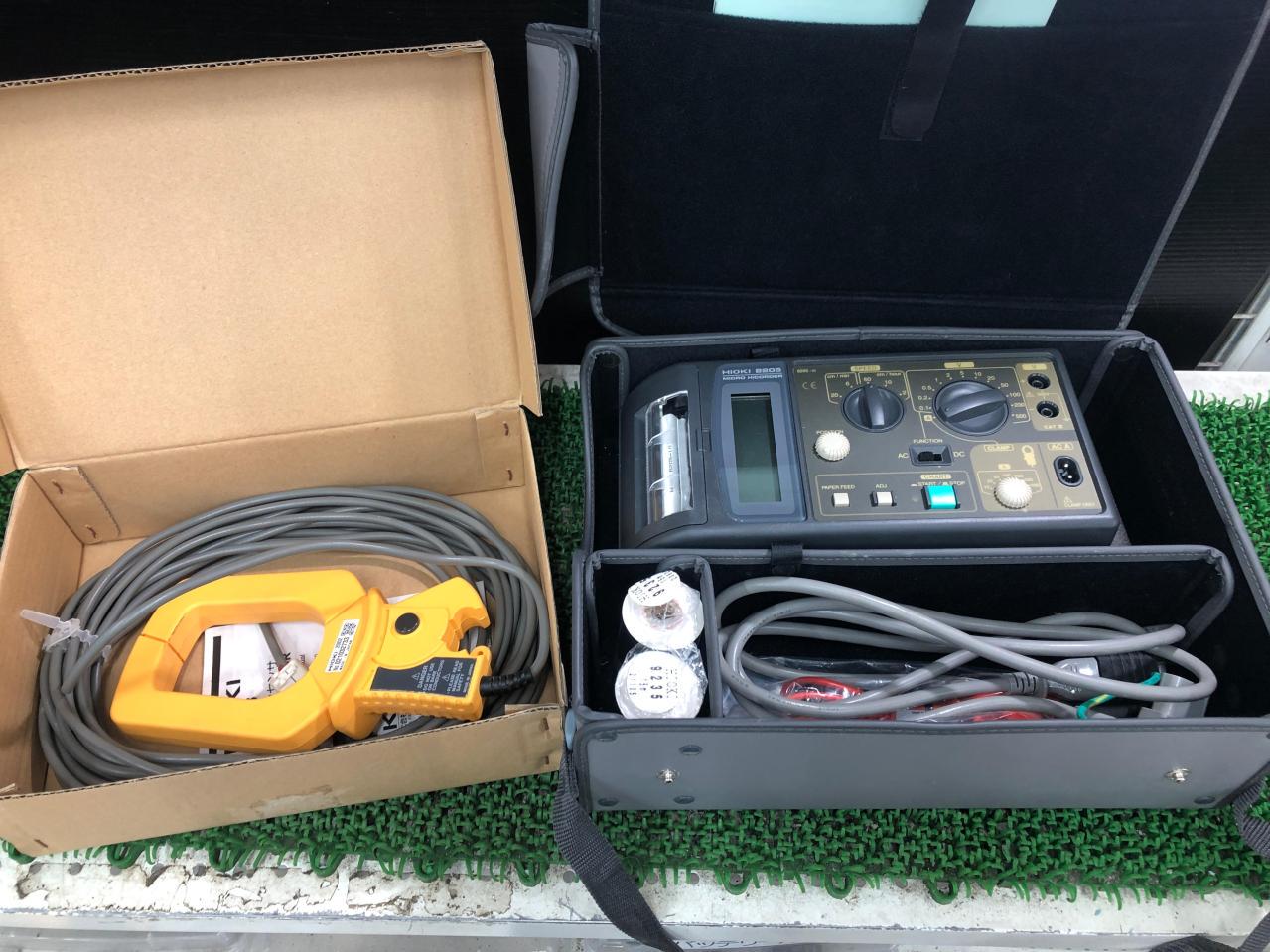【大幅値下しました】 HIOKI マイクロハイコーダー8205-10+クラップオンセンサー9668 | 中古品 | アップガレージ 横浜町田総 ...
