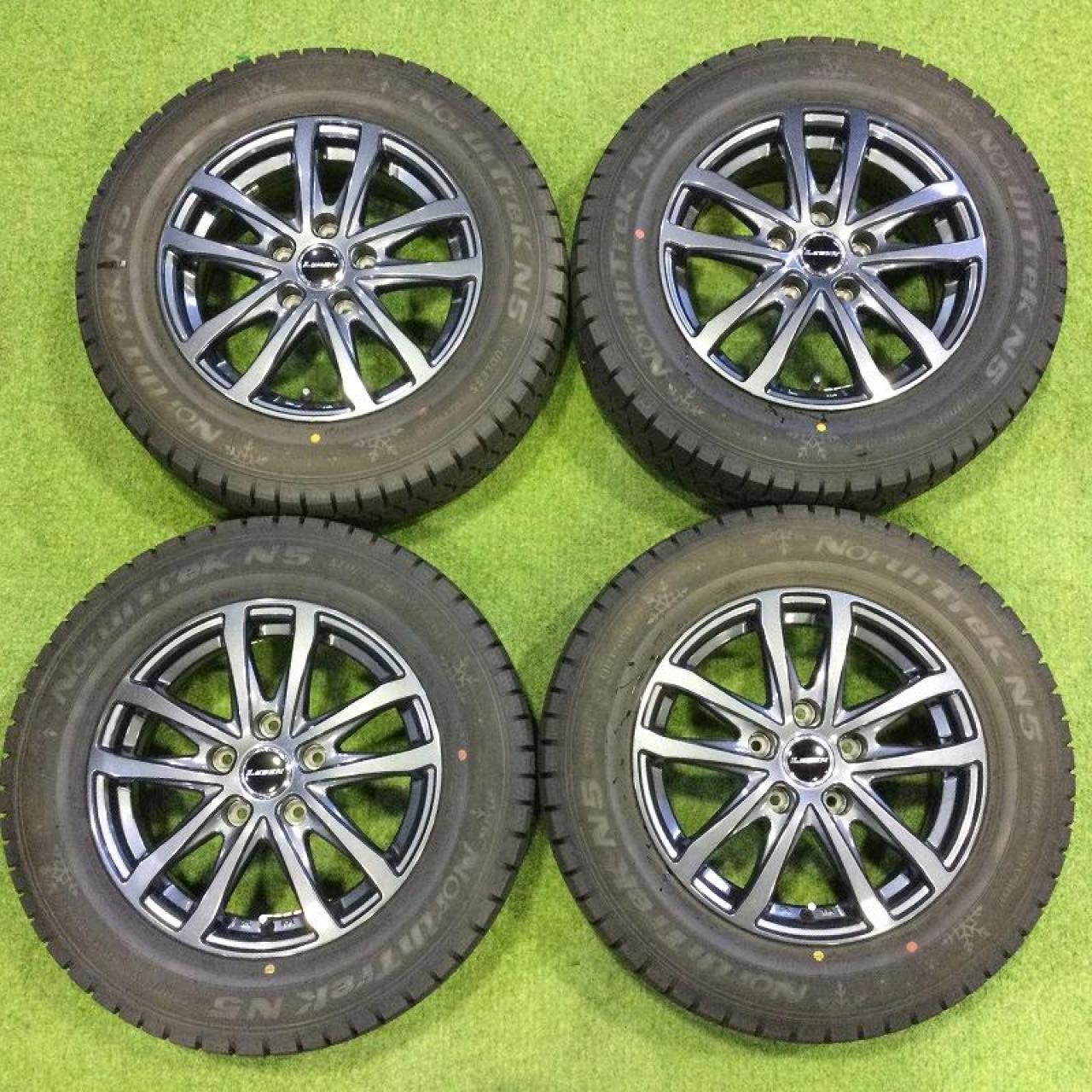 AUTOBACS SEVEN LH + AUTOBACS NorthTrek N5 195/65R15 2022年製造 | カー用品 スタッドレスタイヤホイールセット 15インチスタッドレス ...