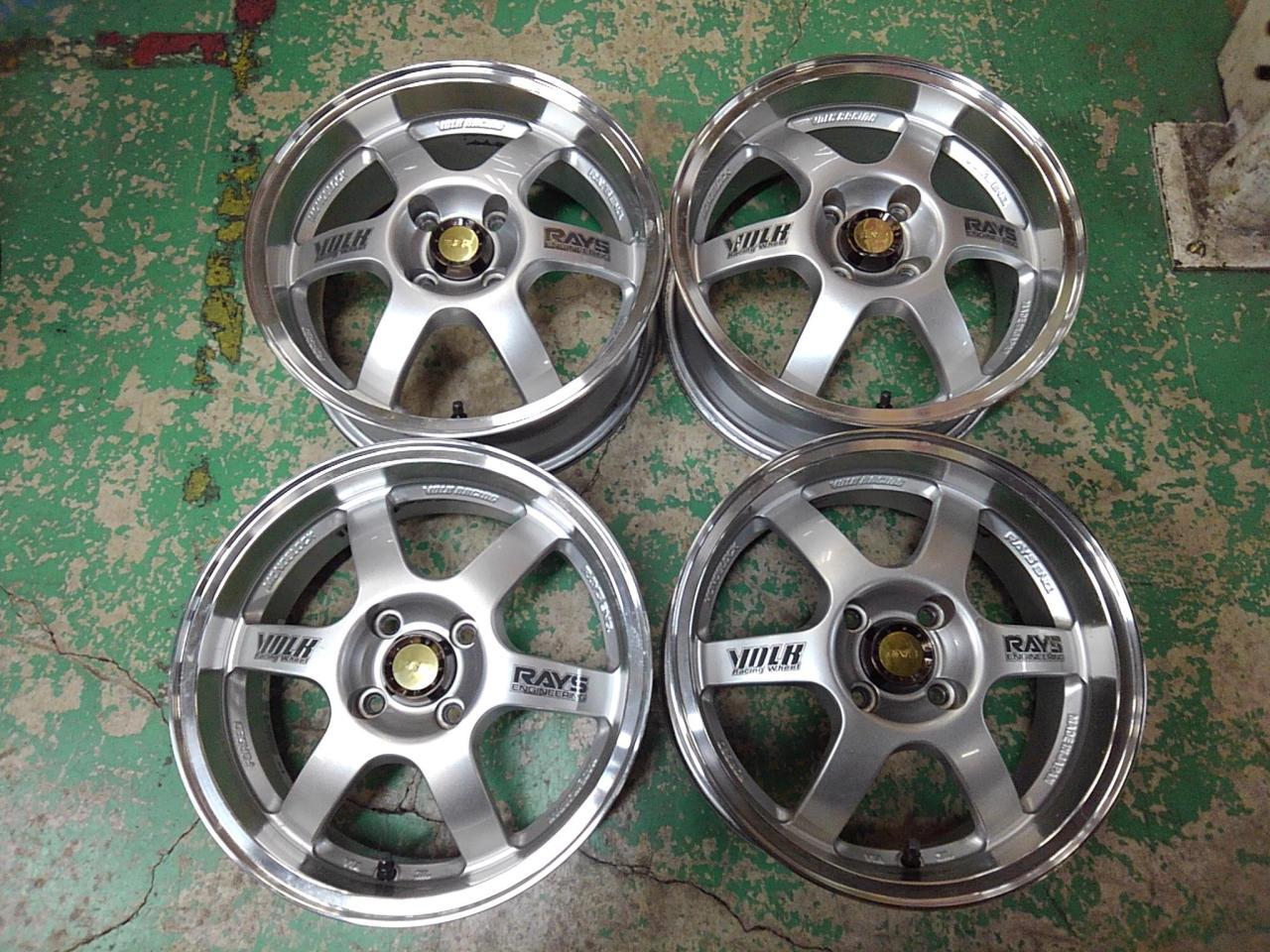【ホイールのみ】RAYS VOLK RACING TE37 CUP | カー用品 アルミホイール 15インチホイールを通販で購入する | 中古 ...