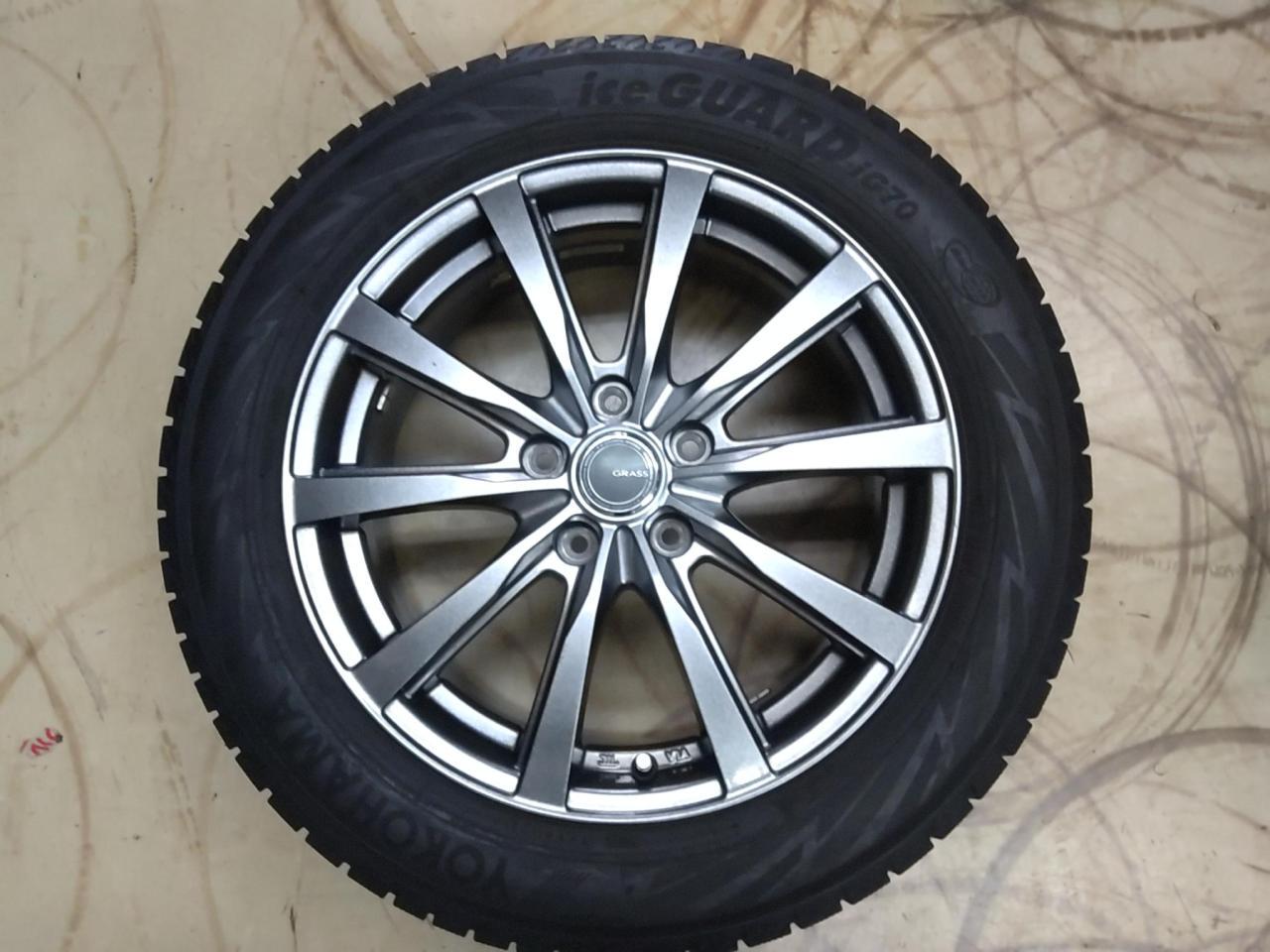 YOKOHAMA GRASS + YOKOHAMA iceGUARD iG70 | カー用品 スタッドレスタイヤホイールセット 17インチ ...
