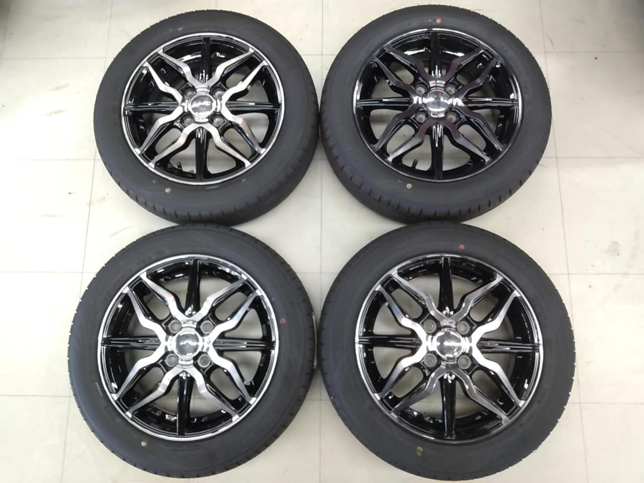 TOPY diluce XN5 + DUNLOP ENASAVE EC300+ | カー用品 タイヤホイールセット 14インチタイヤホイール ...