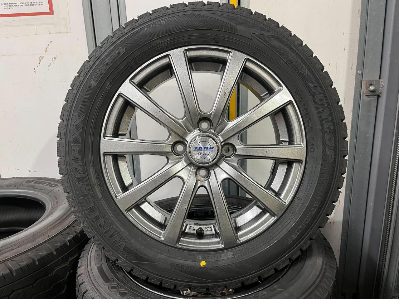 JAPAN SANYO ZACK JP-110 + DUNLOP WINTERMAXX WM02☆新品タイヤ付き☆ | カー用品 スタッドレス ...