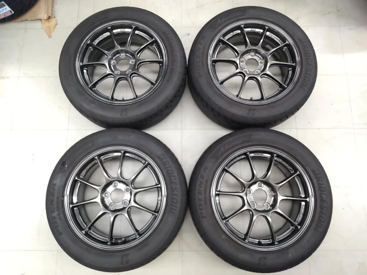 weds WedsSport TC105X + BRIDGESTONE POTENZA Adrenaline RE004 | カー用品 タイヤ ...