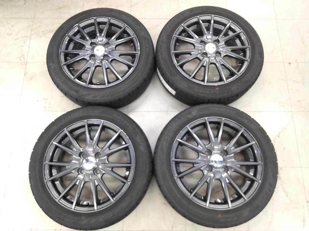 weds VELVA SPORT+BRIDGESTONE Playz PX-Ⅱ | カー用品 タイヤホイールセット 15インチタイヤホイール ...