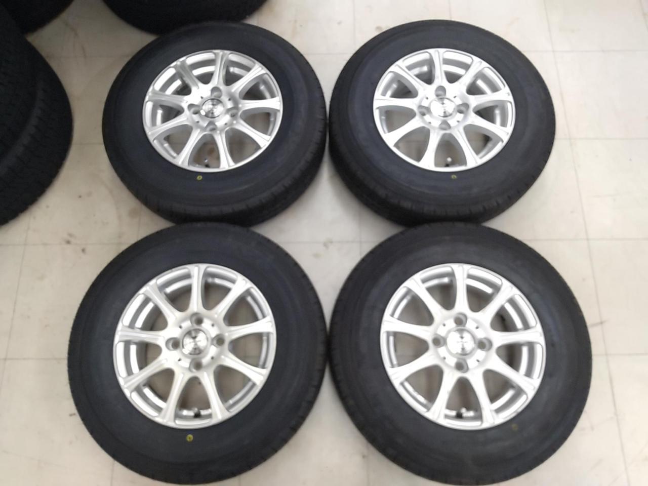 weds JOKER 9本スポークホイール+TOYO V-02e | カー用品 タイヤホイールセット 13インチタイヤホイールセットを通販で ...