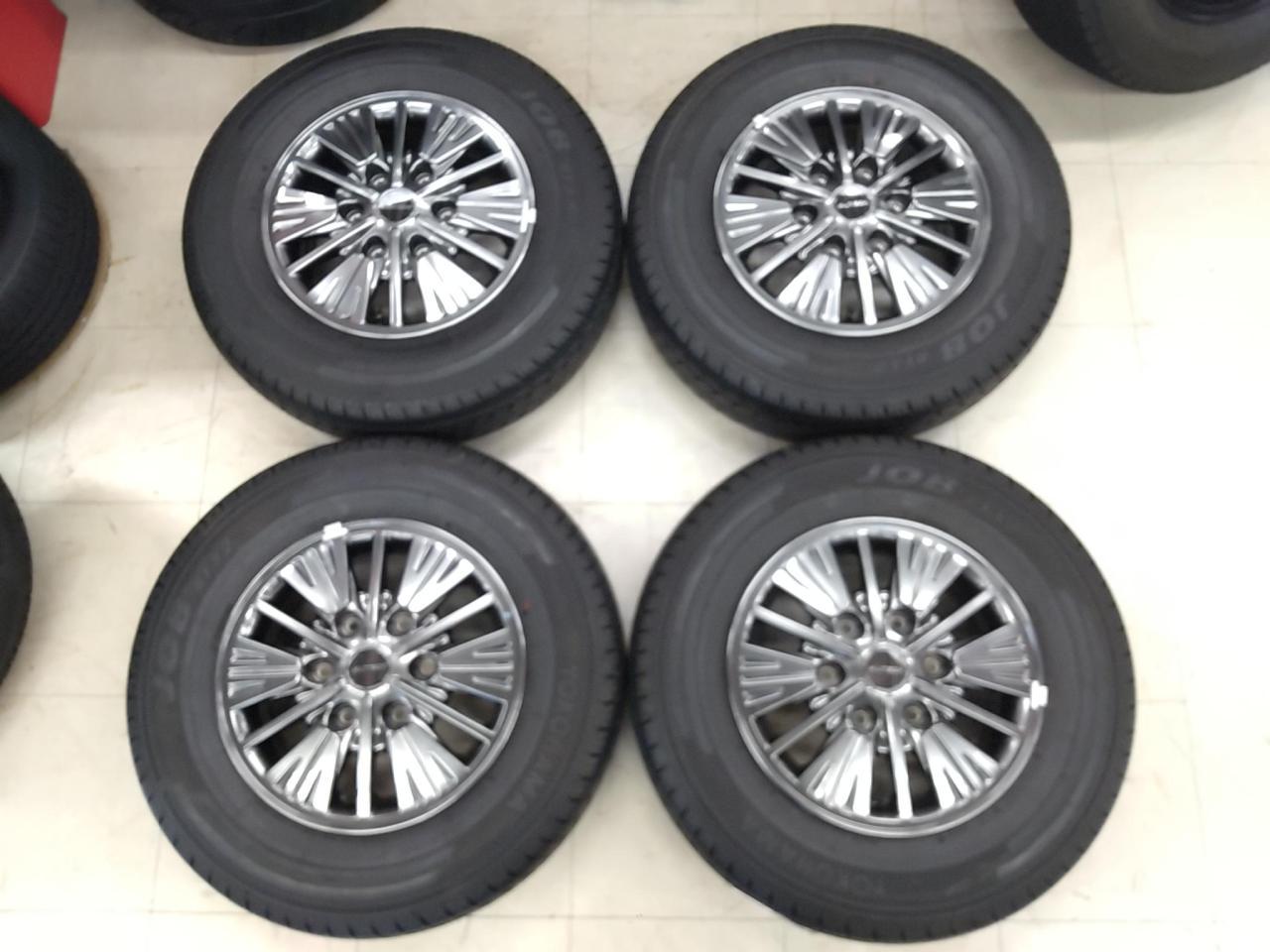 AUTECH キャラバン純正ホイール + YOKOHAMA JOB RY52 | カー用品 タイヤホイールセット 15インチタイヤホイール ...