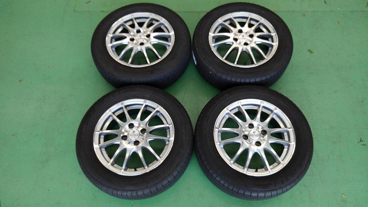 【☆試着無料☆】WORK PROMISING STYLE ST + DUNLOP ENASAVE EC300/EC204 | カー用品 タイヤホイールセット 15インチタイヤホイールセットを ...