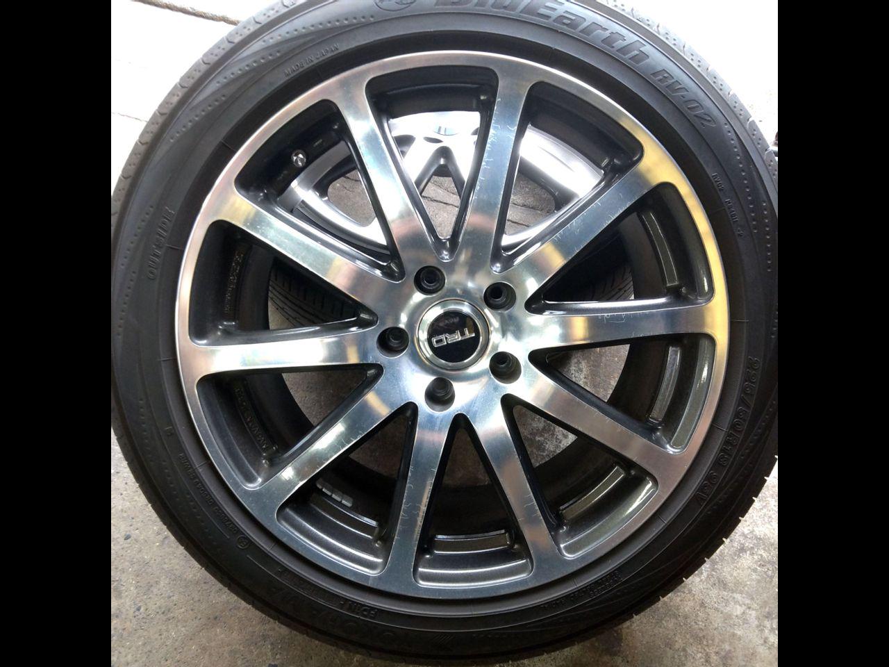 TRD ALUMINUM WHEEL TF2+YOKOHAMA BluEarth RV-02 | 中古品 | アップガレージ 千葉中央店 ...