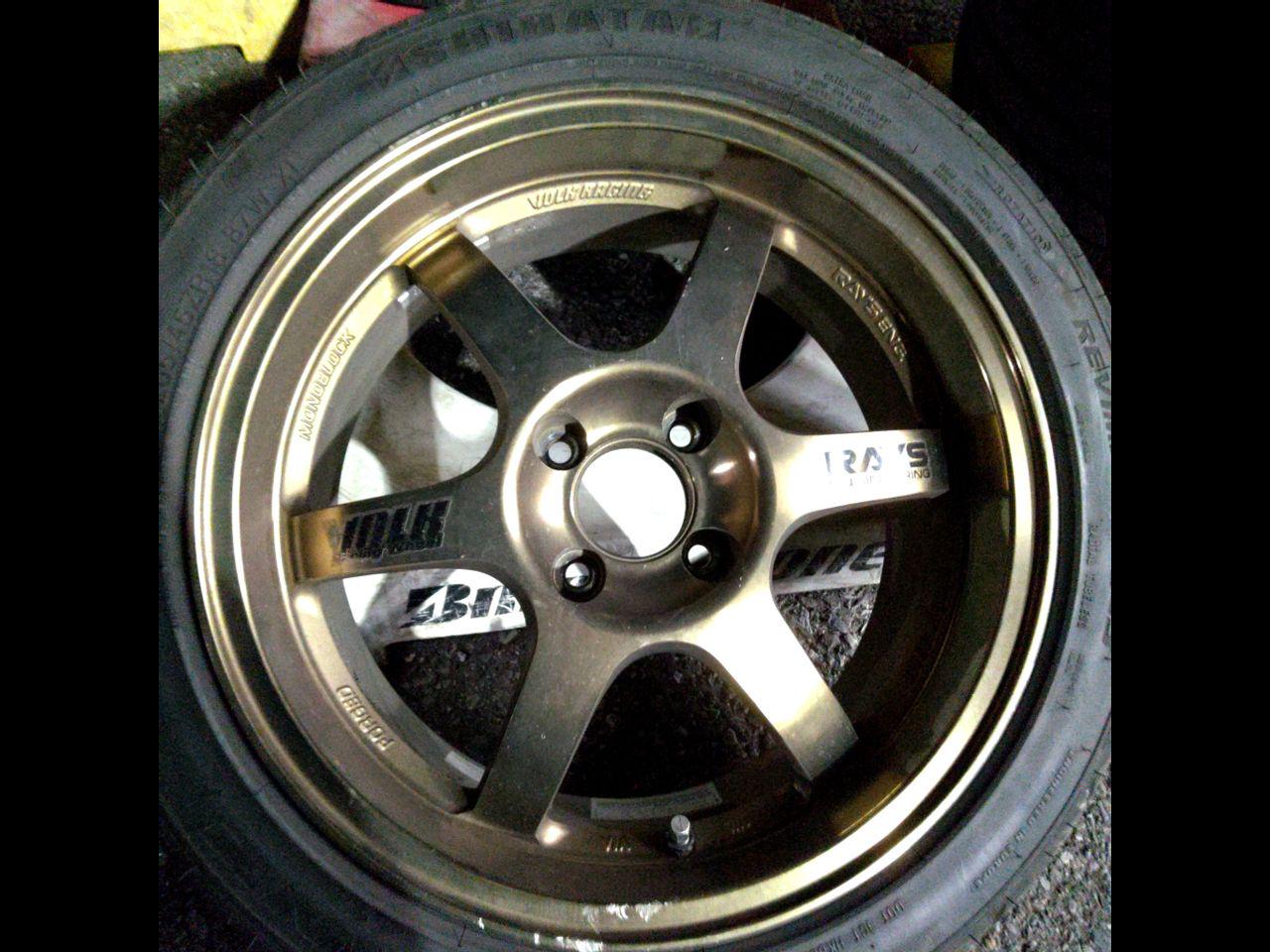 RAYS VOLK RACING TE37 CUP+SHIBATIRE REVIMAX R23 280 ※2本のみ | カー用品 タイヤ ...