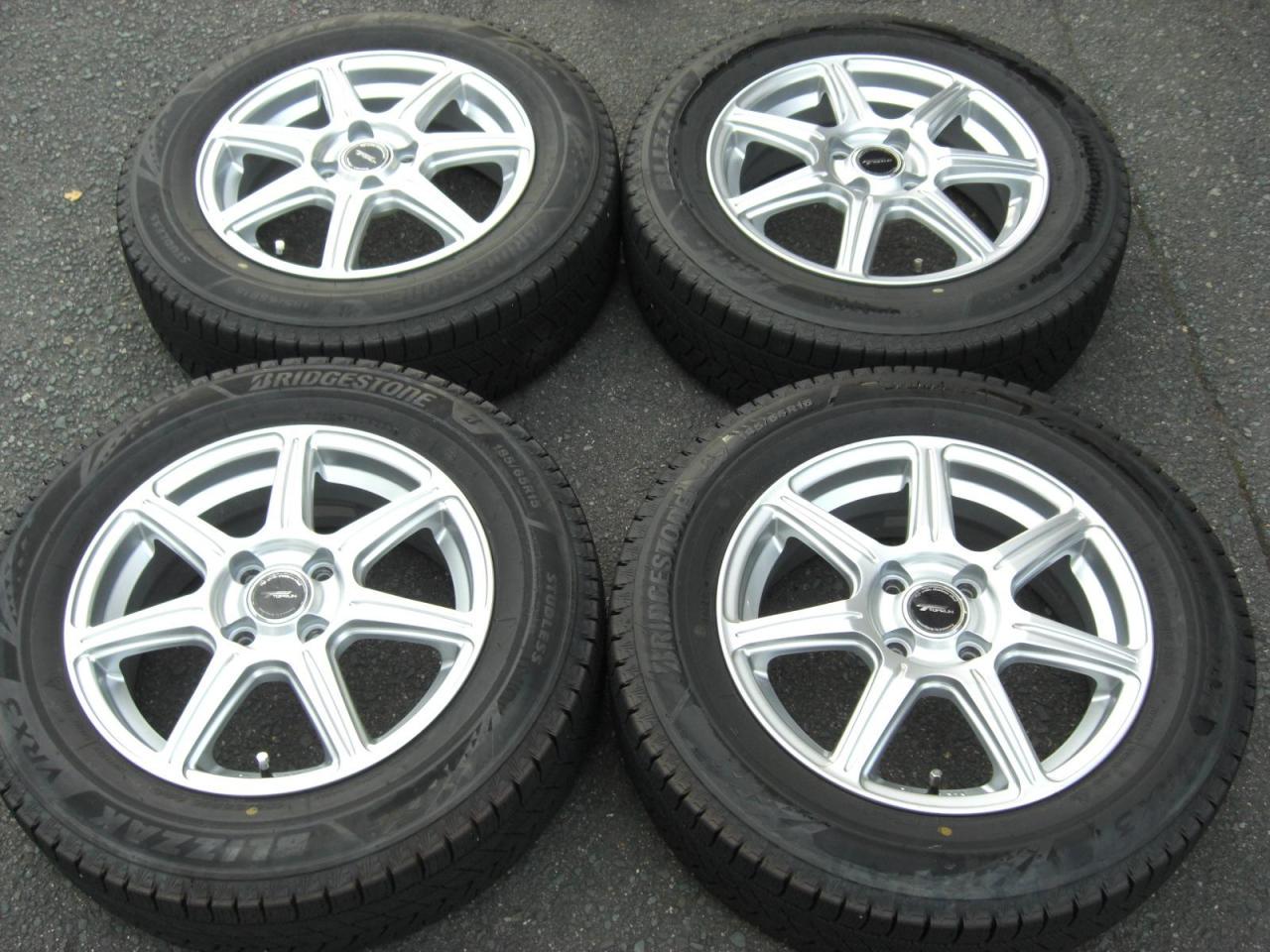 BRIDGESTONE TOPRUN R7 + BRIDGESTONE BLIZZAK VRX3 | カー用品 スタッドレスタイヤホイール ...