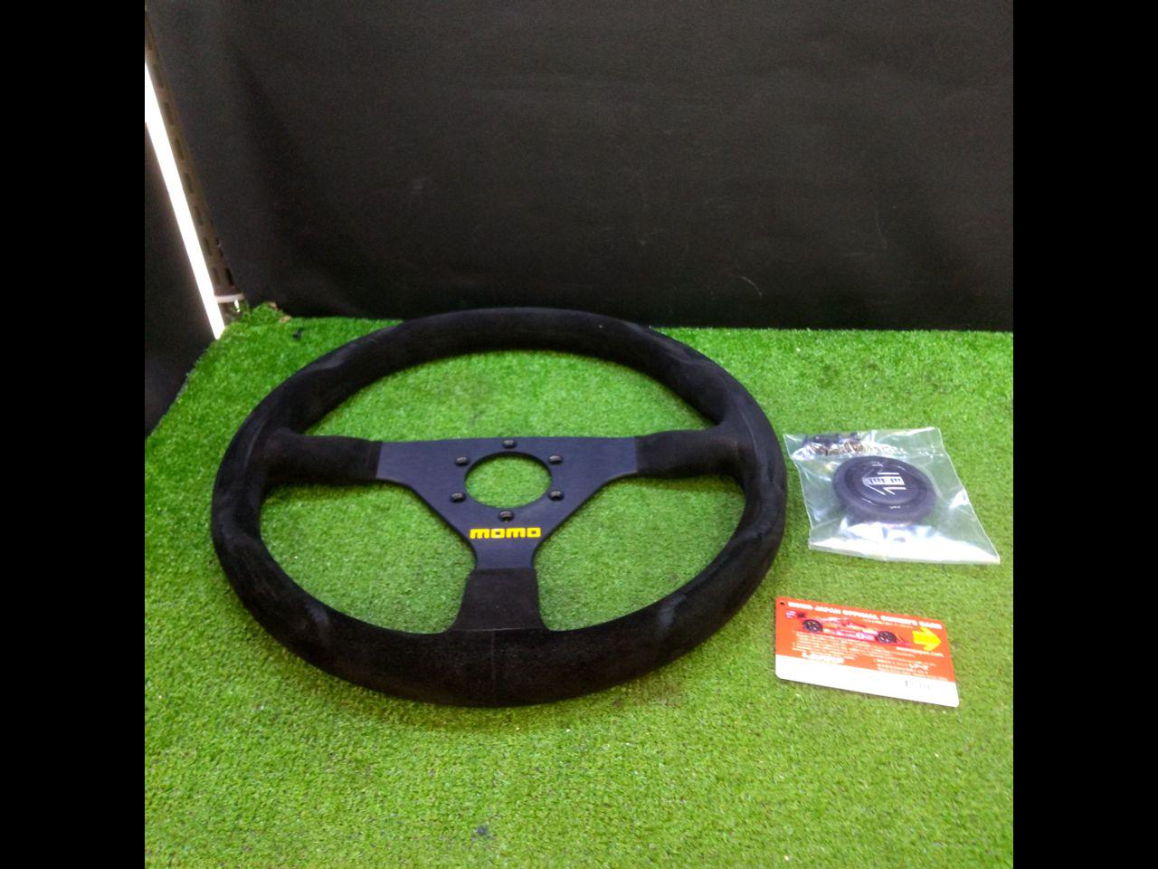MOMO モモ ステアリング ブラックスエード (343mm) M-45 | カー用品 インテリア ステアリングを通販で購入する | 中古カー ...