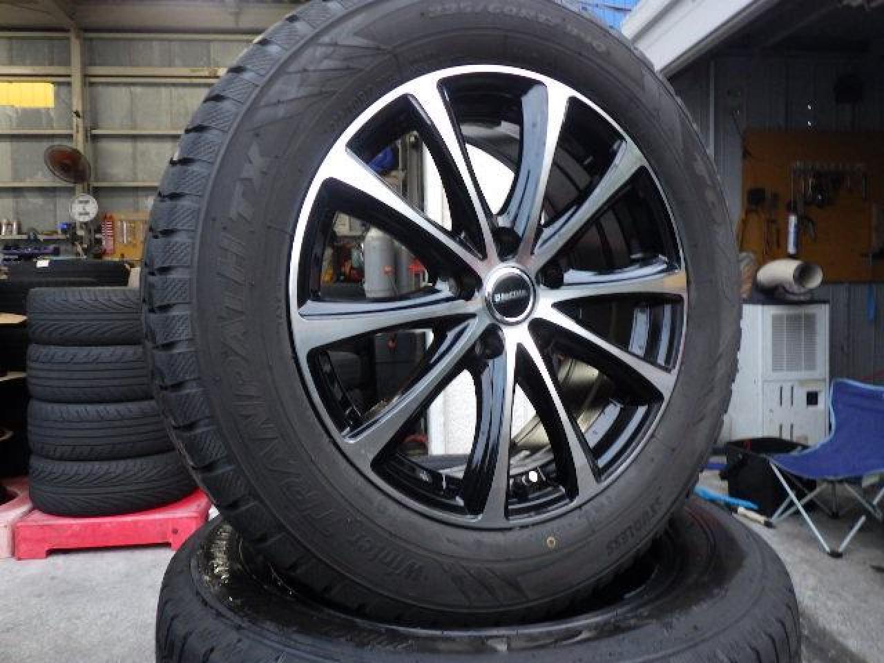 HOT STUFF(ホットスタッフ)Laffite(ラフィット) LE-03+TOYO Winter TRANPATH TX | カー用品 スタッドレスタイヤホイールセット 17インチ ...