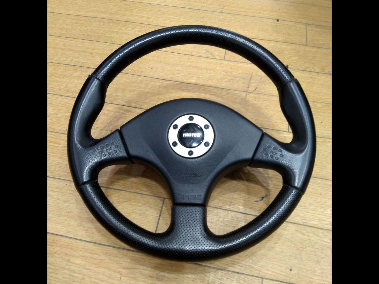 DAIHATSU 純正OP MOMOレザーステアリング | カー用品 インテリア ステアリングを通販で購入する | 中古カー＆バイク用品の販売 ...
