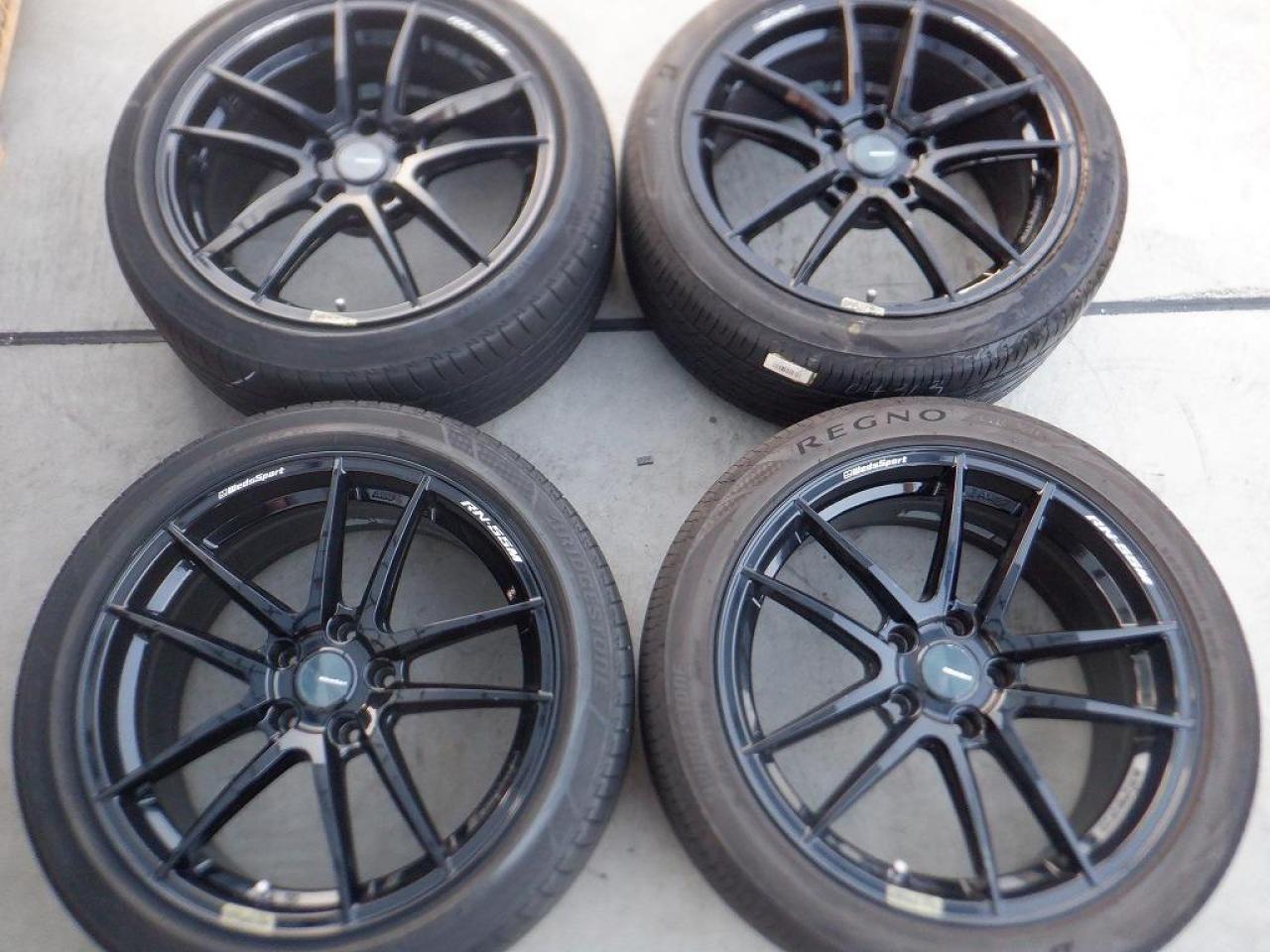 5【weds(ウェッズ)】WedsSport(スポーツ) RN-55M+BRIDGESTONE REGNO GR-XⅡ | カー用品 タイヤホイールセット 18インチタイヤホイールセットを通販 ...