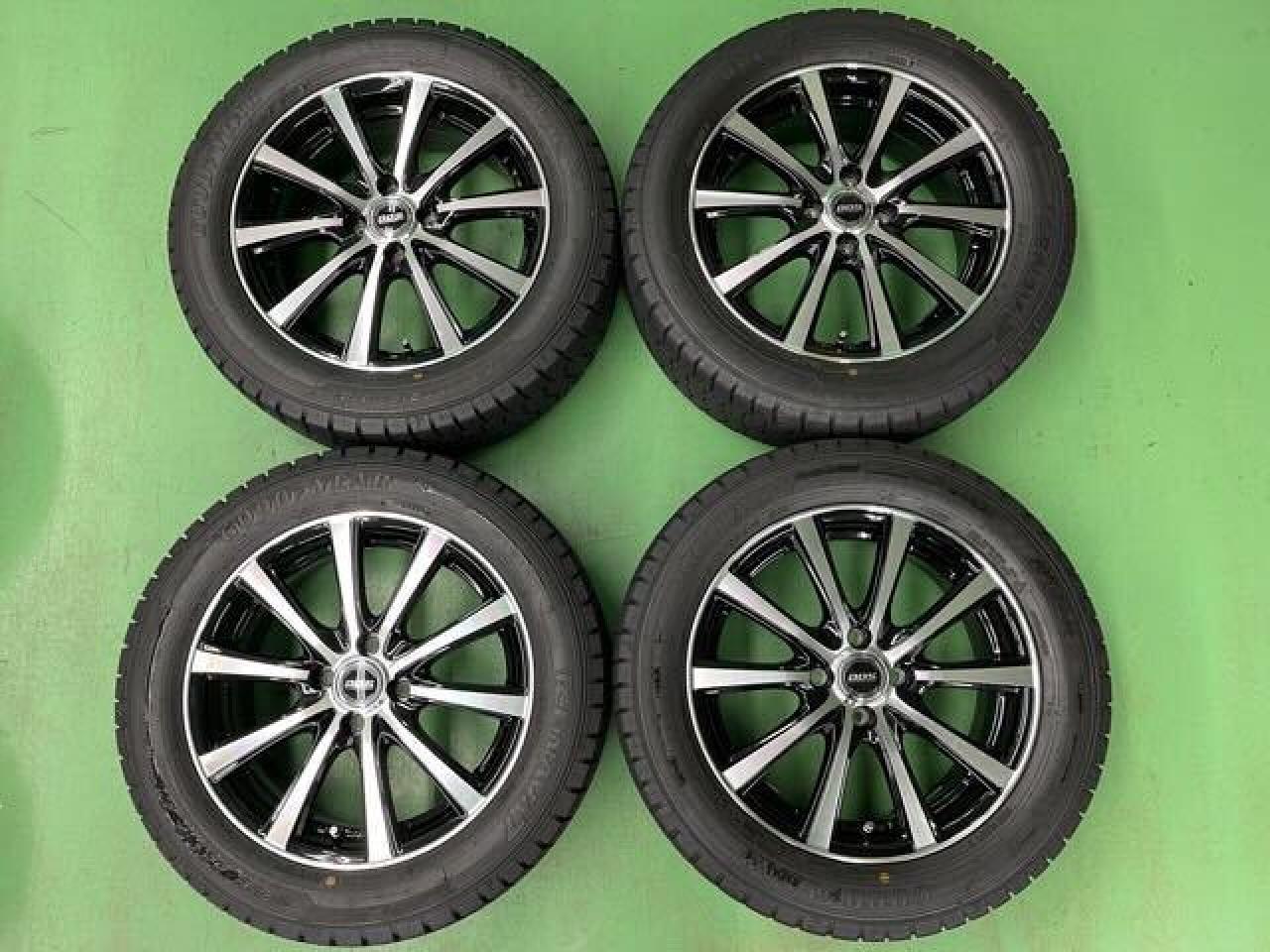 BADX D.O.S. SE-10R BPエディション + GOODYEAR ICE NAVI 7 | カー用品 スタッドレスタイヤホイールセット 16インチスタッドレスタイヤホイールセットを ...