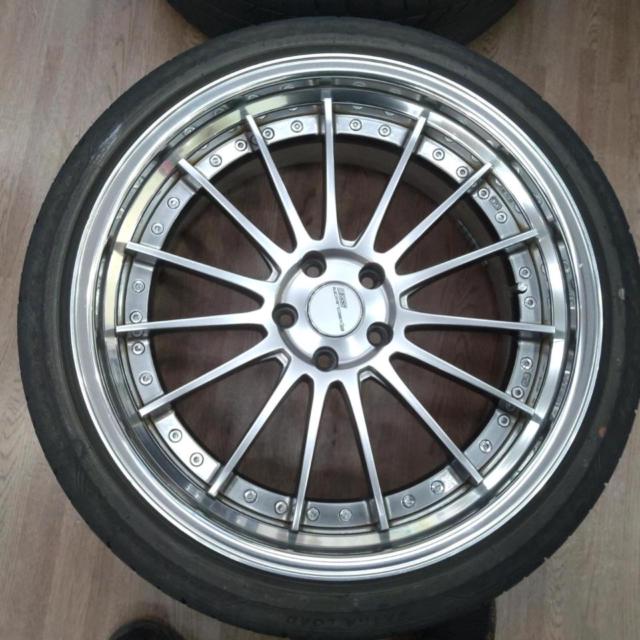TANABE EXECUTOR CV04 + GOODYEAR EAGLE LS EXE 99W | カー用品 タイヤホイールセット 20 ...