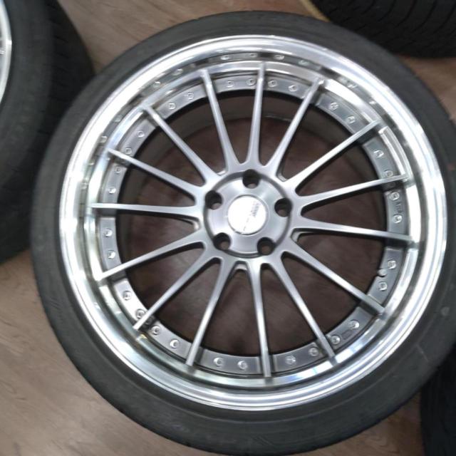 TANABE EXECUTOR CV04 + GOODYEAR EAGLE LS EXE 99W | カー用品 タイヤホイールセット 20 ...