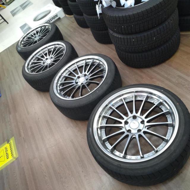 TANABE EXECUTOR CV04 + GOODYEAR EAGLE LS EXE 99W | カー用品 タイヤホイールセット 20 ...