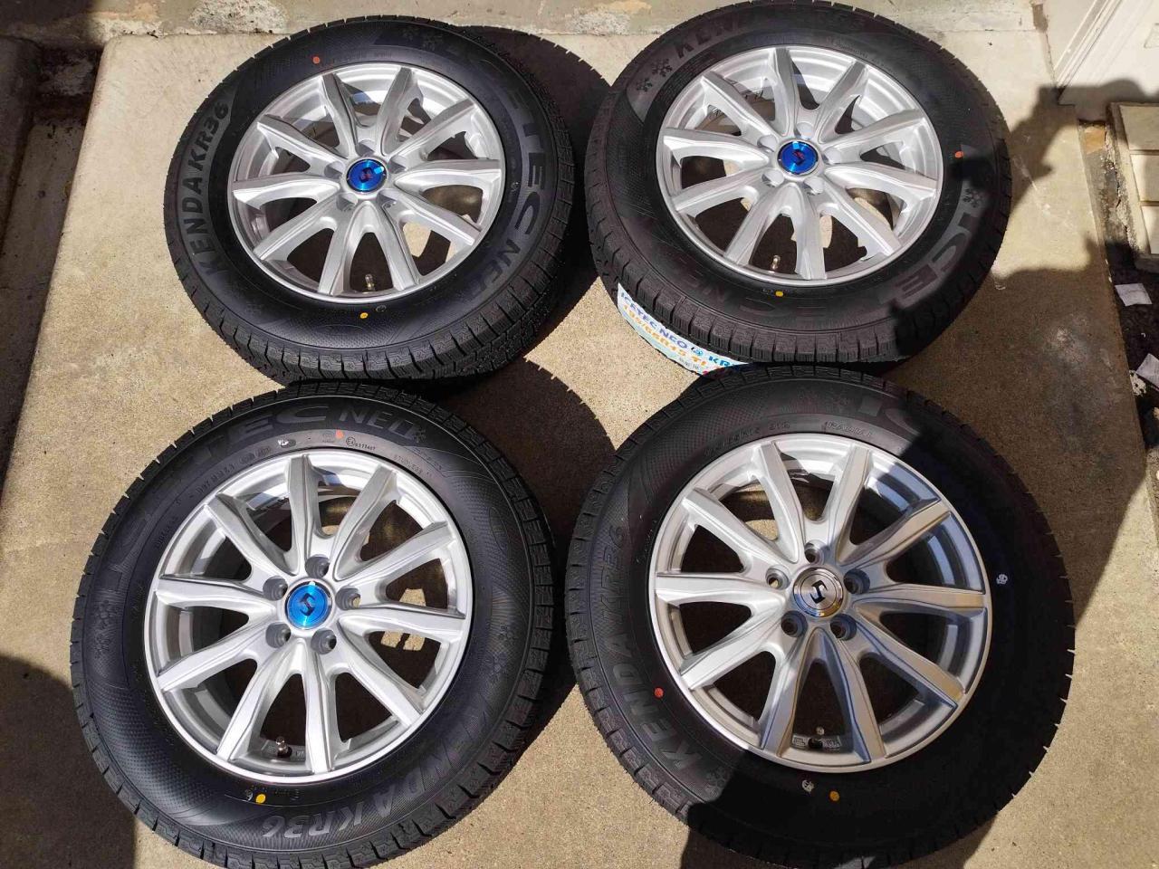 【未使用セット】 weds(ウェッズ) SECRET SH 10本スポーク + KENDA(ケンダ) KR36 195/65R15 | カー ...