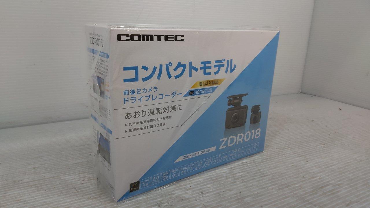 ★未使用品★ COMTEC ZDR018 前後2カメラドライブレコーダー | カー用品 カーAVアクセサリー ドライブレコーダーを通販で購入する | 中古カー＆バイク用品の販売ならアップガレージ