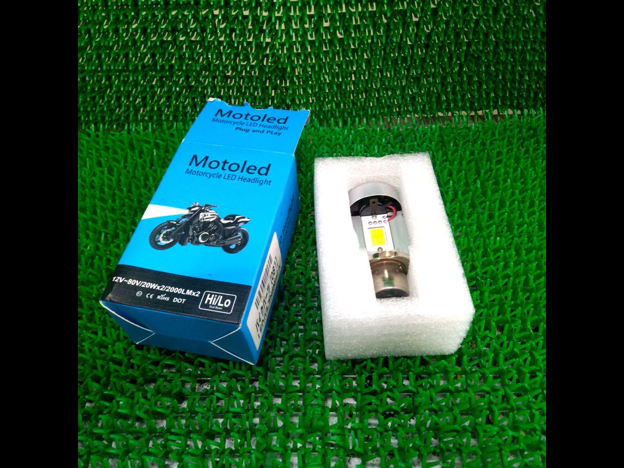Motoled H4 LEDバルブ ホワイト 2輪用 | バイク用品 電装品 その他電装品(二輪)を通販で購入する | 中古カー＆バイク用品の販売ならアップガレージ