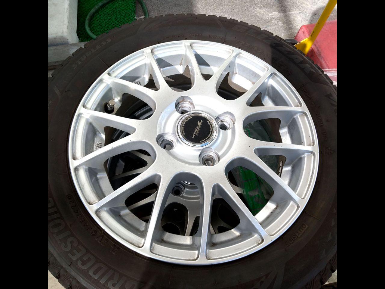 BRIDGESTONE(ブリヂストン) TOP RUN 4.5J+45 + BRIDGESTONE BLIZZAK VRX3 155 ...
