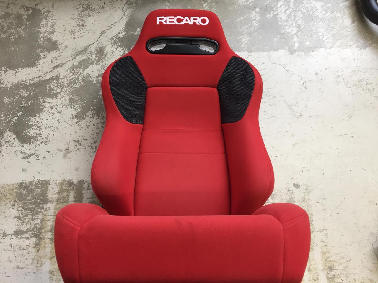 RECARO SR-VF RED | カー用品 シート リクライニングシート(レカロ)を通販で購入する | 中古カー＆バイク用品の販売なら ...