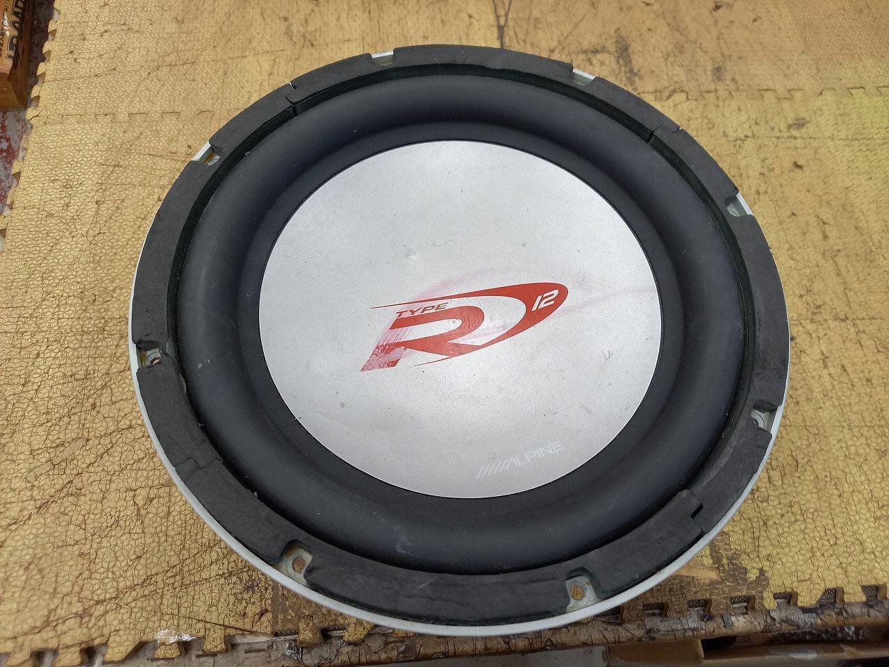 ALPINE TYPE SWR-1241D | カー用品 スピーカー その他スピーカーを通販で購入する | 中古カー＆バイク用品の販売なら ...