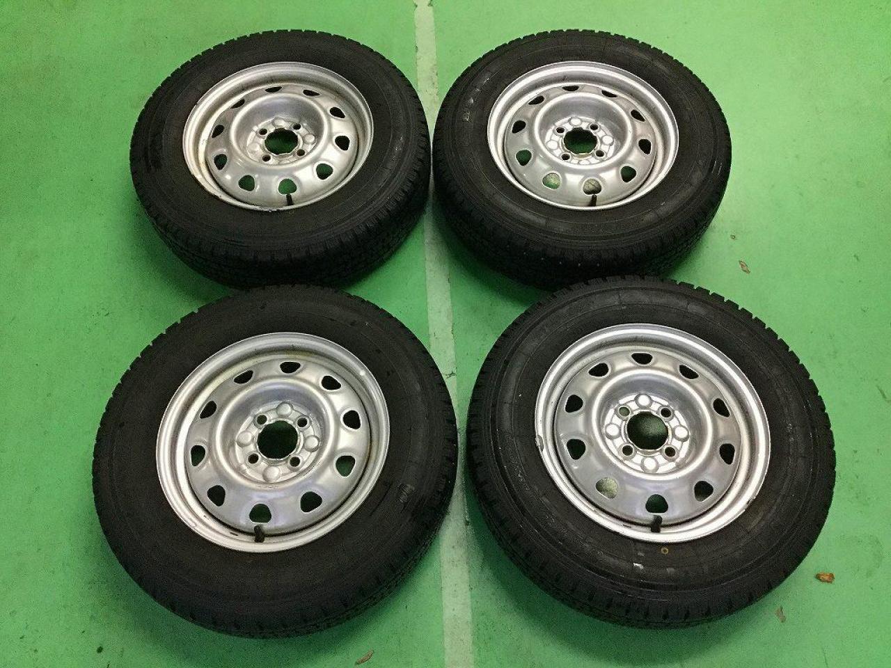 【TOPY(トピー)】STEEL WHEEL(スチールホイール)+【TOYO】DELVEX 935 165/80R14 91/90N LT ...