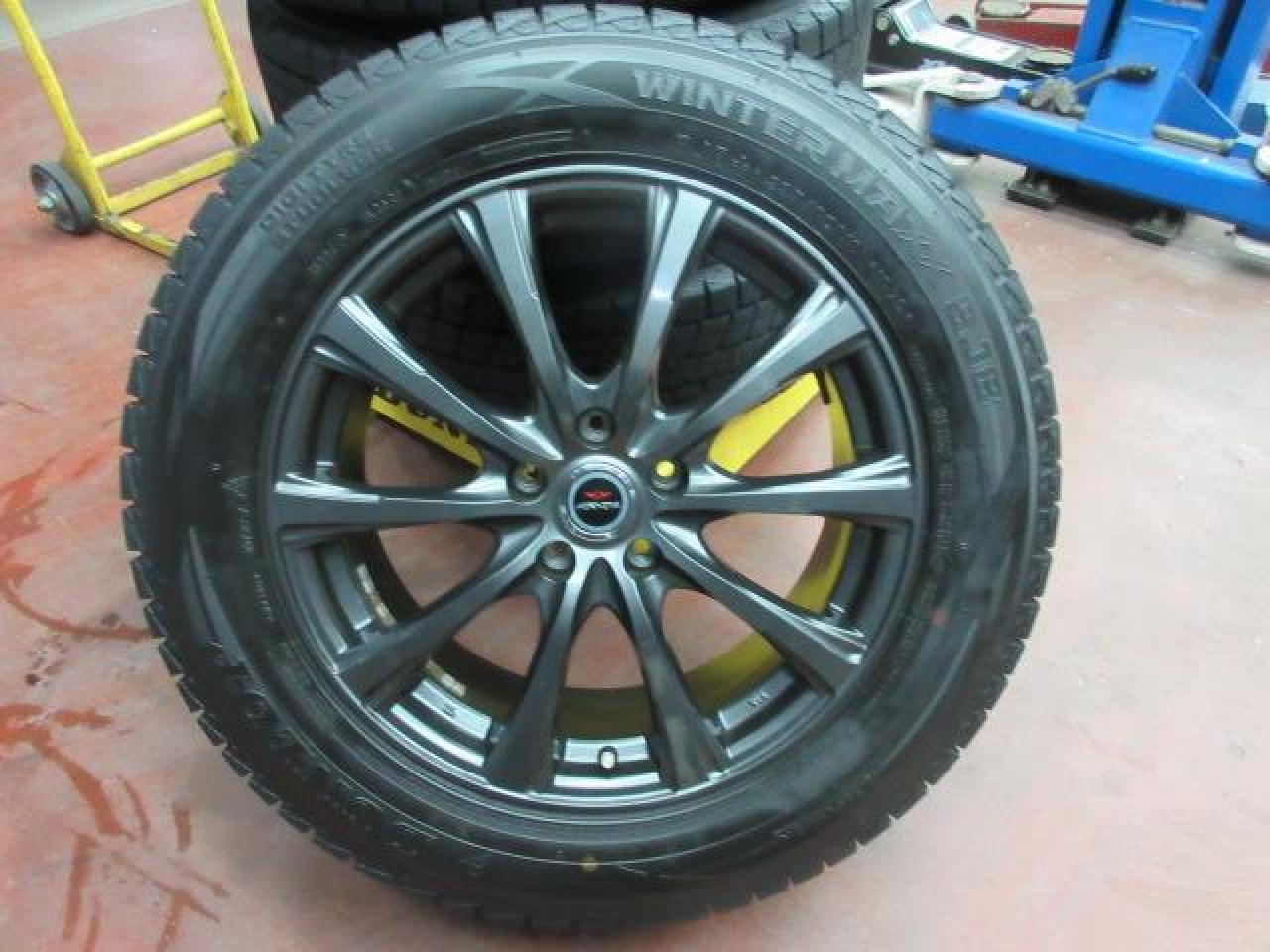 DUNLOP AIRNOVA SB10 + DUNLOP WINTERMAXX SJ8 (X10135) | カー用品 スタッドレスタイヤホイールセット 18インチスタッドレスタイヤホイール ...