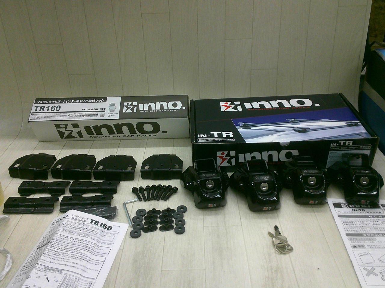 INNO IN-TR + TR160 レガシィアウトバック | カー用品 キャリアを通販で購入する | 中古カー＆バイク用品の販売ならアップガレージ