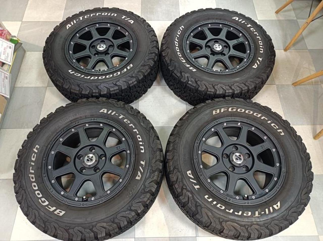 MLJ XTREME-J + BFGoodrich All-Terrain T/A K02 | カー用品 タイヤホイールセット 16インチタイヤホイールセットを通販で購入する | 中古カー ...