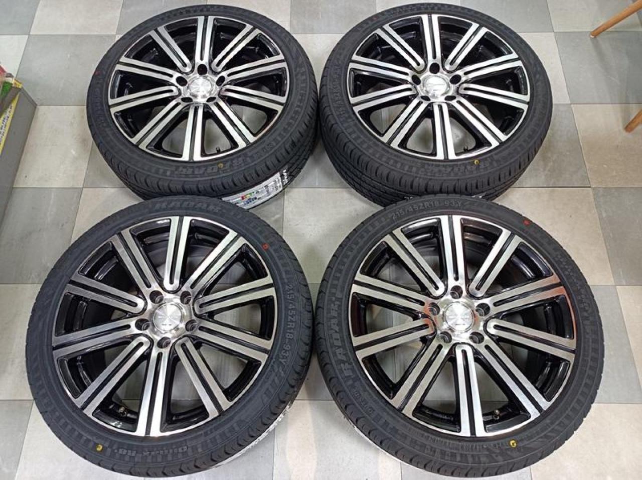 BRIDGESTONE SICUREZZA design CL10 + RADAR Dimax R8+ | カー用品 タイヤホイールセット ...