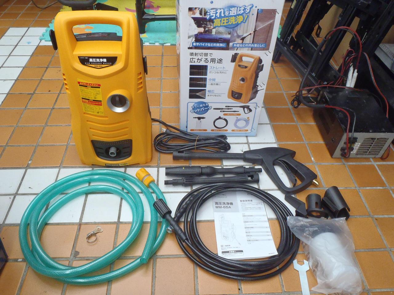 EARTH MAN 高圧洗浄機 WM-64A | カー用品 メンテナンス 工具を通販で購入する | 中古カー＆バイク用品の販売ならアップガレージ