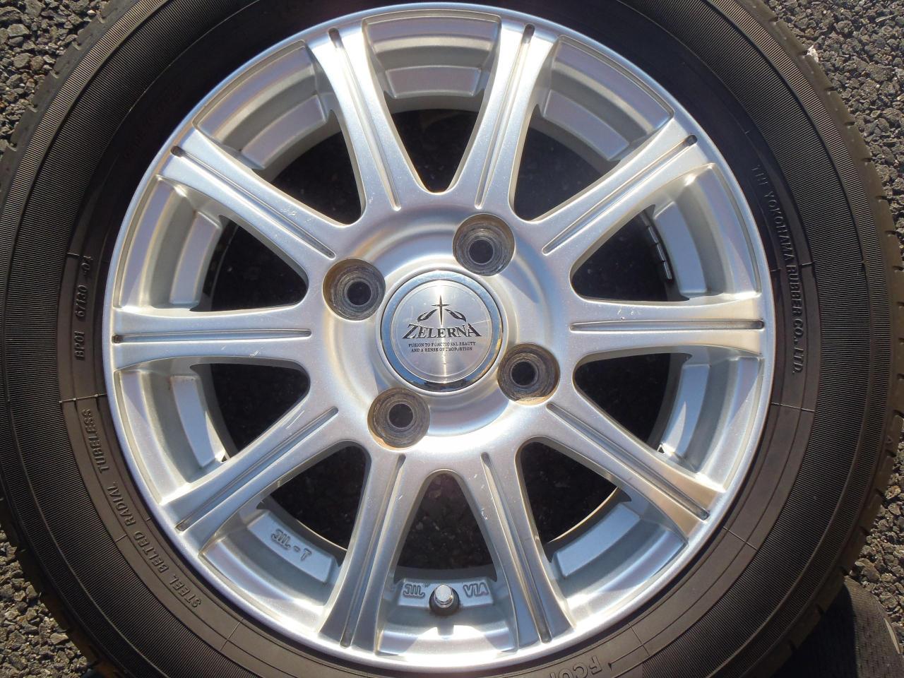 YEELLOW HAT ZELERNA 10本スポークホイール + YEELLO HAT PRACTIVA | カー用品 タイヤホイールセット ...